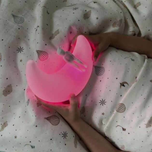 Moon Night Light, Shell - Bubbleeboo