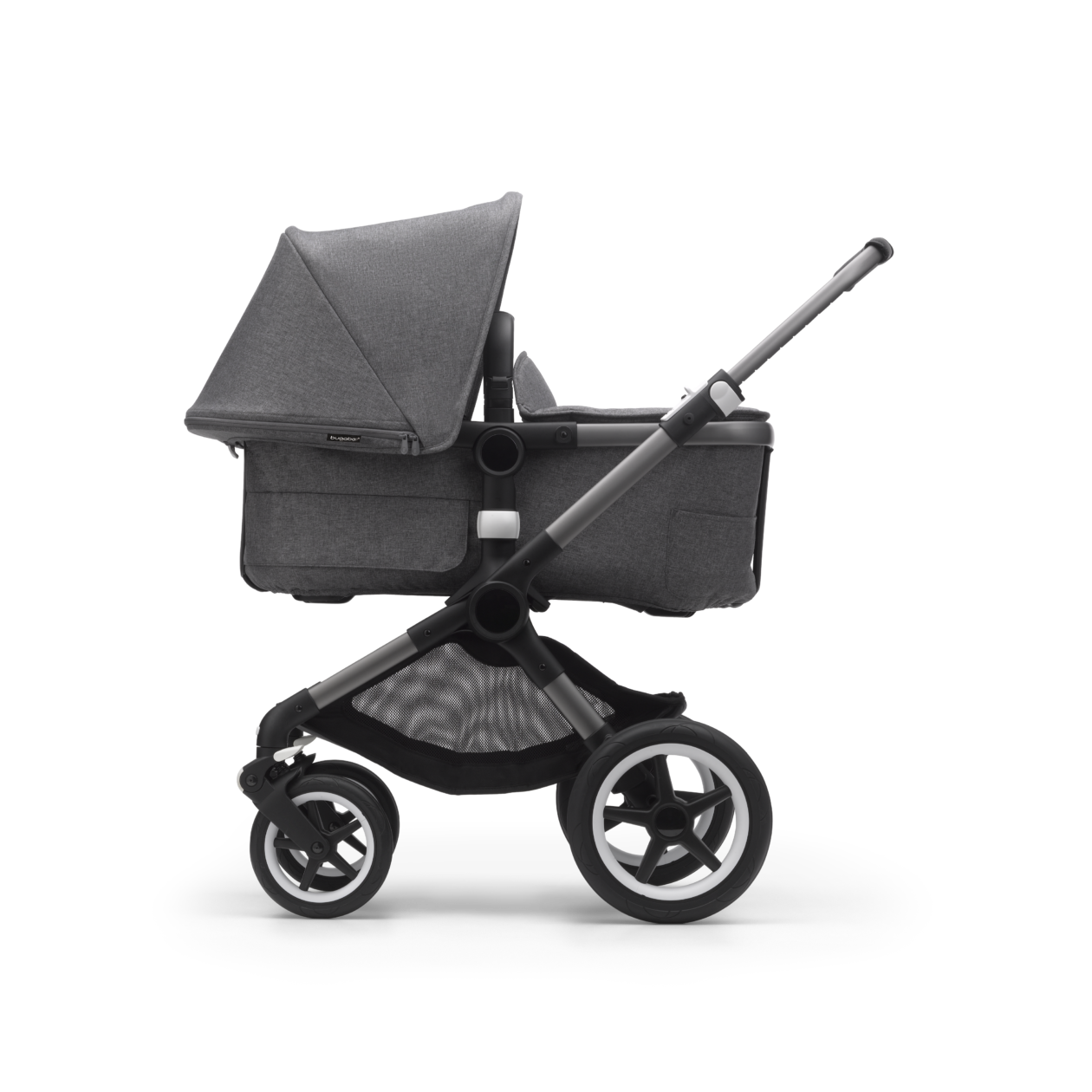 Fox 3 Complete Me Stroller - Grey - Bubbleeboo