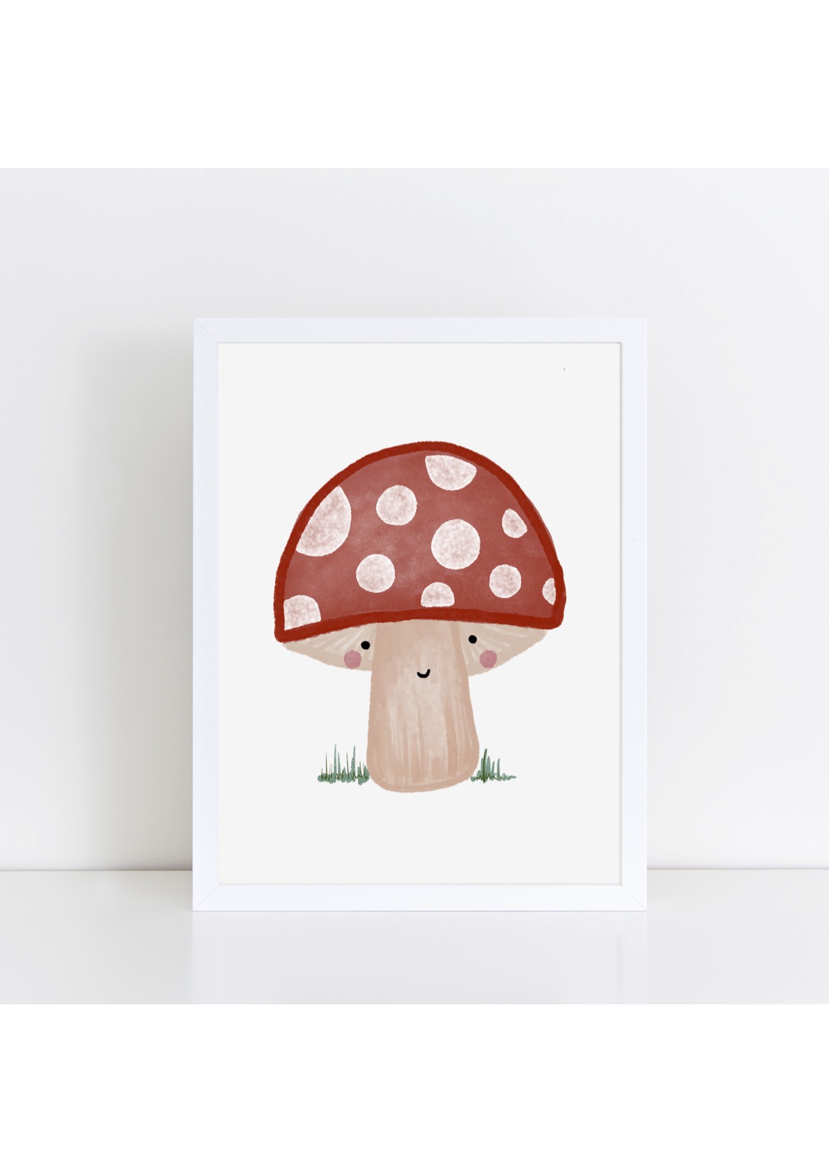 Happy Toadstool Grass - Bubbleeboo