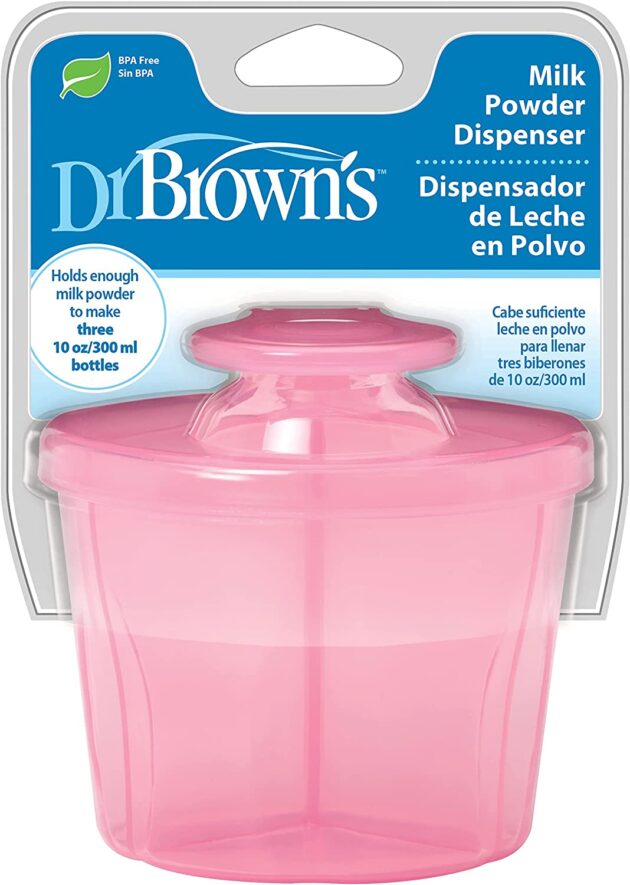 Milk Powder Dispenser - Pink - Bubbleeboo