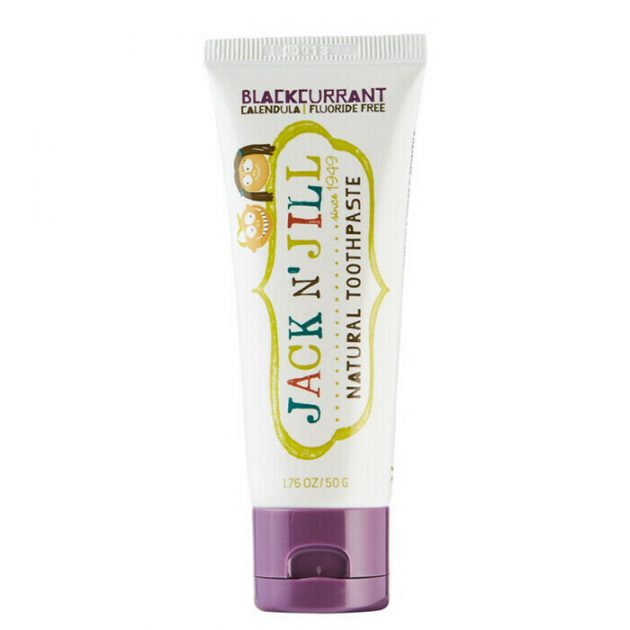 Toothpaste organic BLACKCURRANT - Bubbleeboo