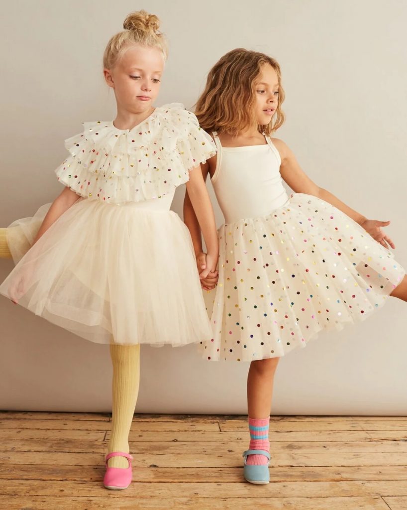 Vanilla Spot Cape - Bubbleeboo