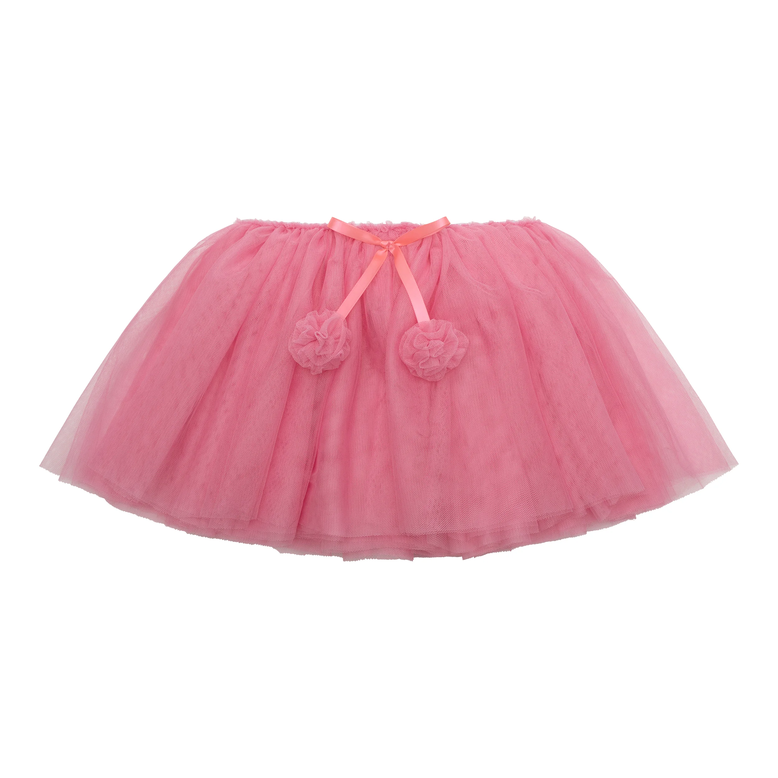 Mimi and Lula Pink Ruffle Flower Tutu - Bubbleeboo